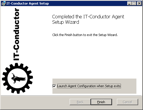 IT-Conductor Gateway Setup for Windows x64 - IT-Conductor Documentation
